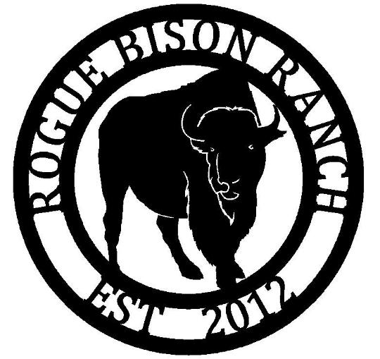 American Bison Metal Ranch Sign Cut Metal Sign Metal House Sign Decora ...